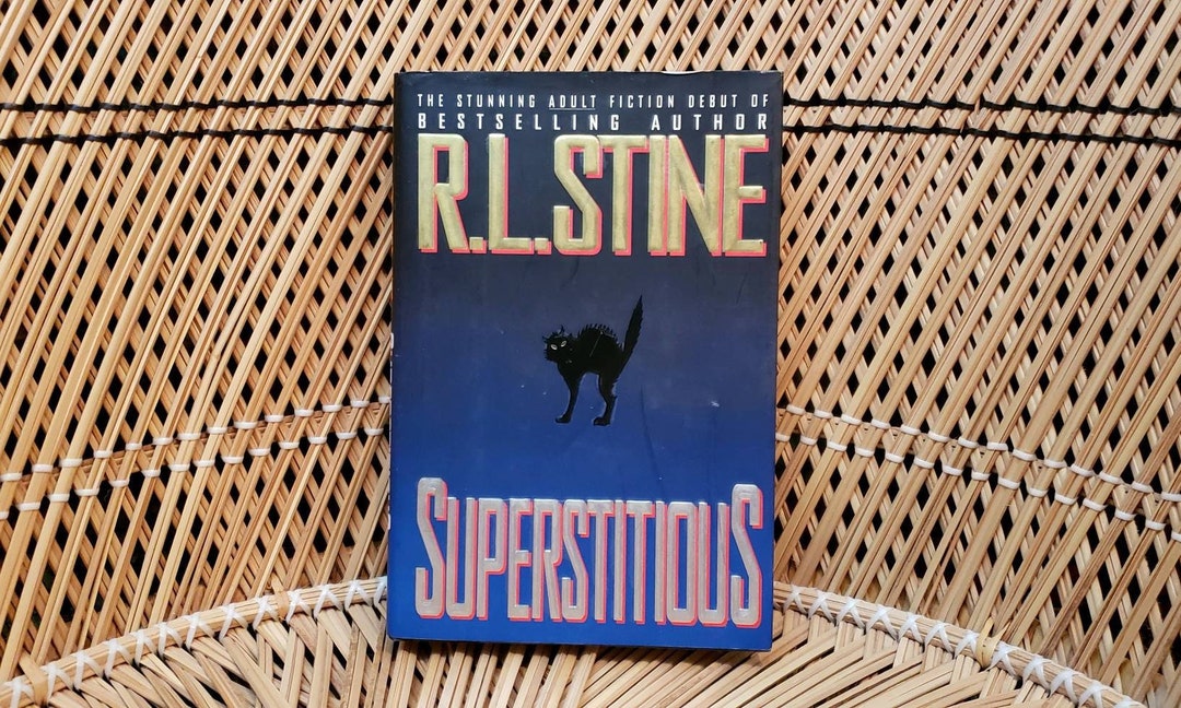 1995 Superstitious by R.L. Stein - Etsy