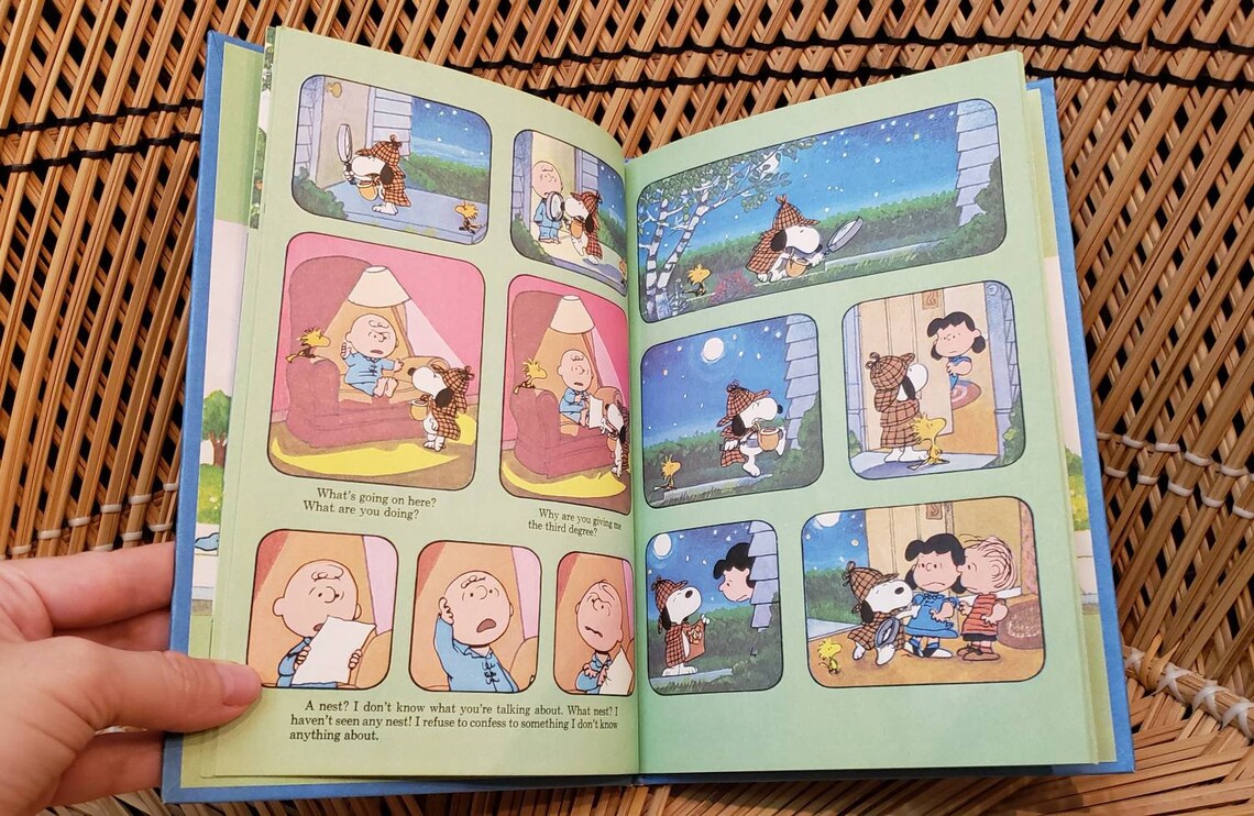 1975 It's A Mystery Charlie Brown by Charles M. Schulz - Etsy