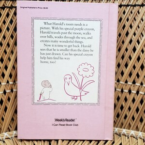 1960 A Picture for Harold's Room by Crockett Johnson an I Can Read Book ...