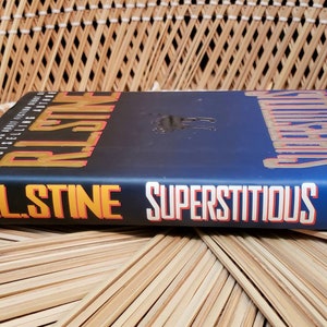 1995 Superstitious by R.L. Stein - Etsy