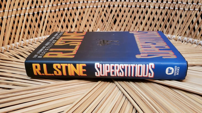 1995 Superstitious by R.L. Stein - Etsy