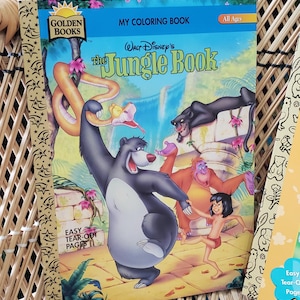 1996 Disney Golden Coloring Books Set of 4, Unused! - Etsy