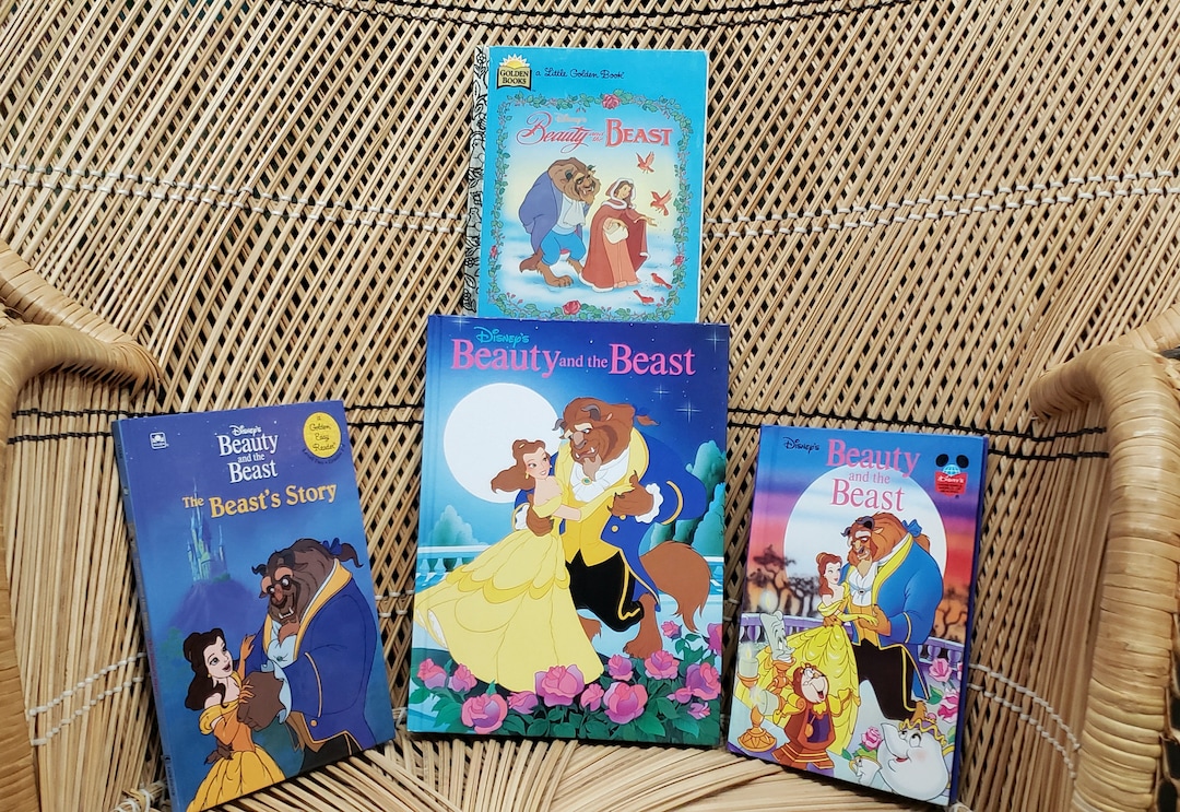 90s Disney's Beauty and the Beast Books Buy 1 or All - Etsy