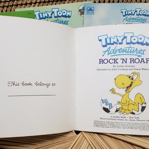 90s Tiny Toons Books Set of 4 Soft Covers - Etsy