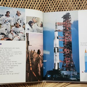 1977 Let's Go to the Moon Book by National Geographic - Etsy