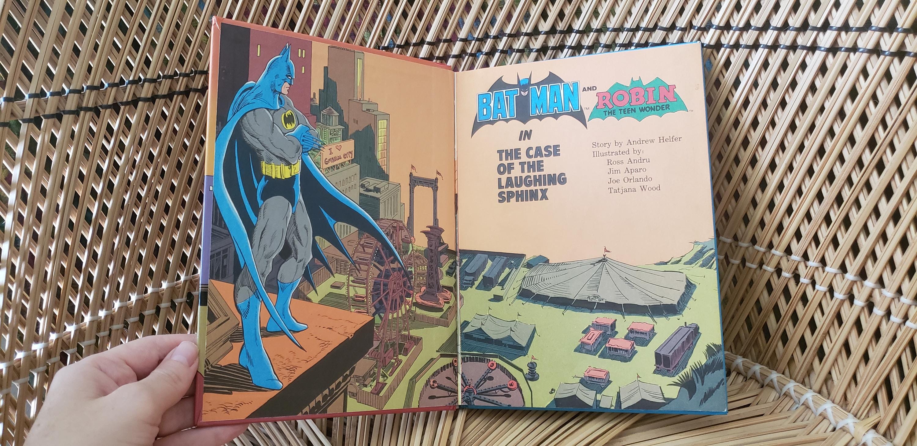 1982 Batman and Robin the Case of the Laughing Sphinx Book (no Cassette ...