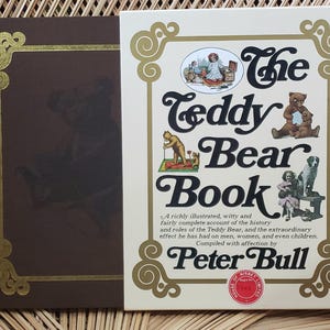 1983 the Teddy Bear Book SIGNED With Box Sleeve - Etsy