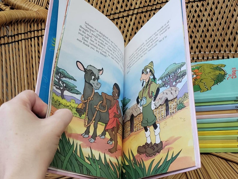 90s Disney's Small World Library Set of 14 - Etsy