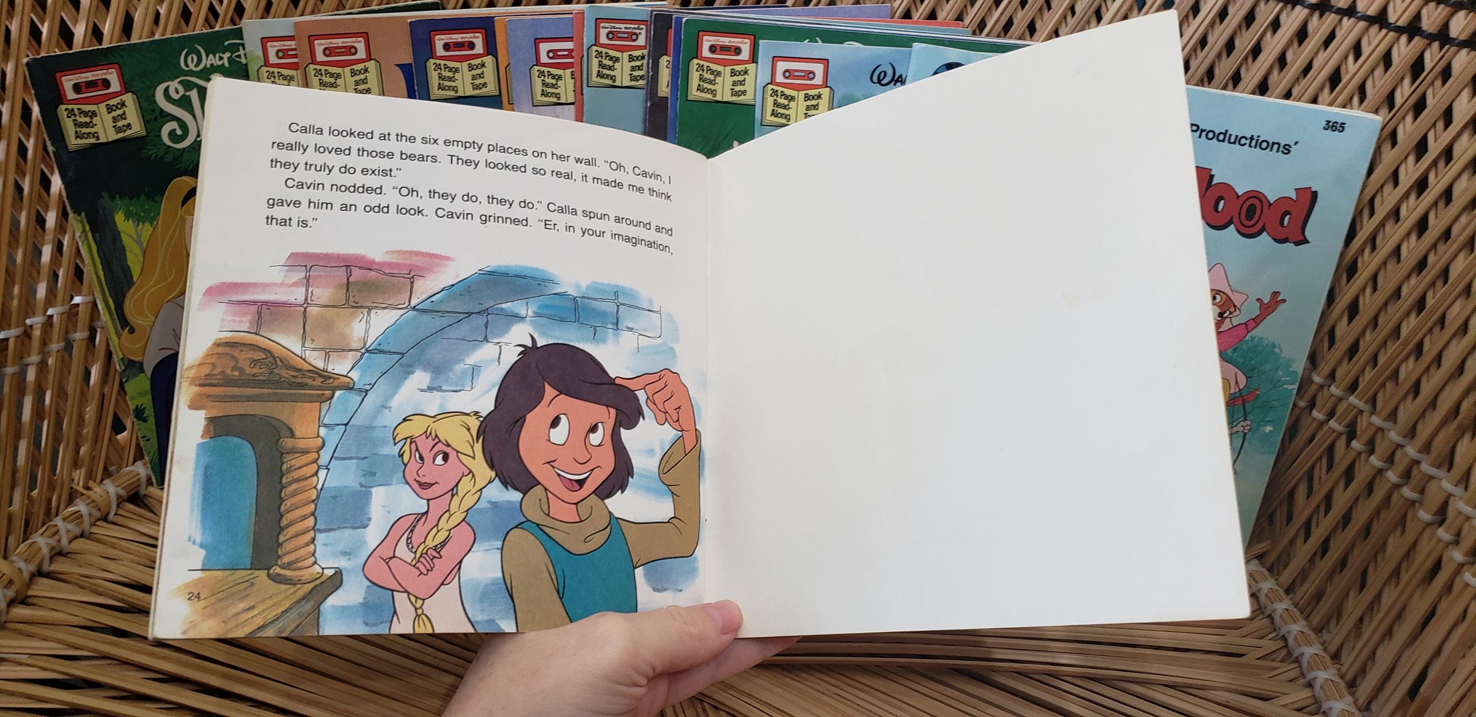 Vintage Walt Disney Storyteller Books, Books Only NO Cassettes, Buy 1 ...