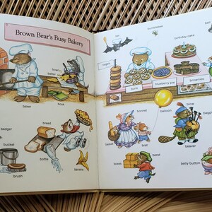 1988 A to Z Busy Word Book A Golden Busy Book by Amye Rosenberg - Etsy