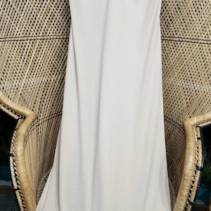 70s Neutral Diso Dress With Rhinestones, SM - Etsy