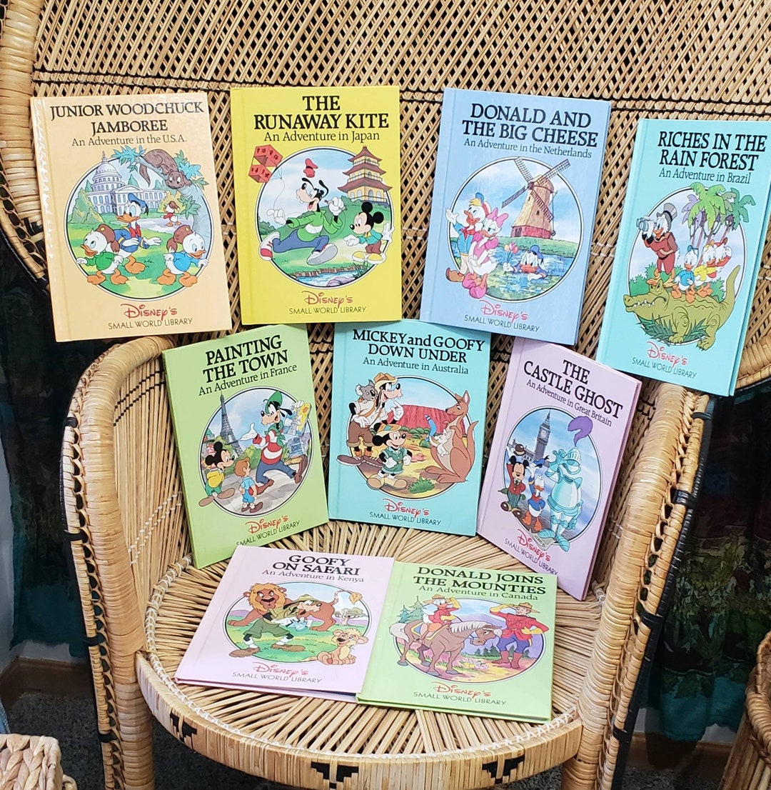 90s Disney's Small World Library Buy 1 or All Books - Etsy