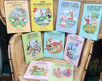 90s Disney's Small World Library Set of 14 - Etsy