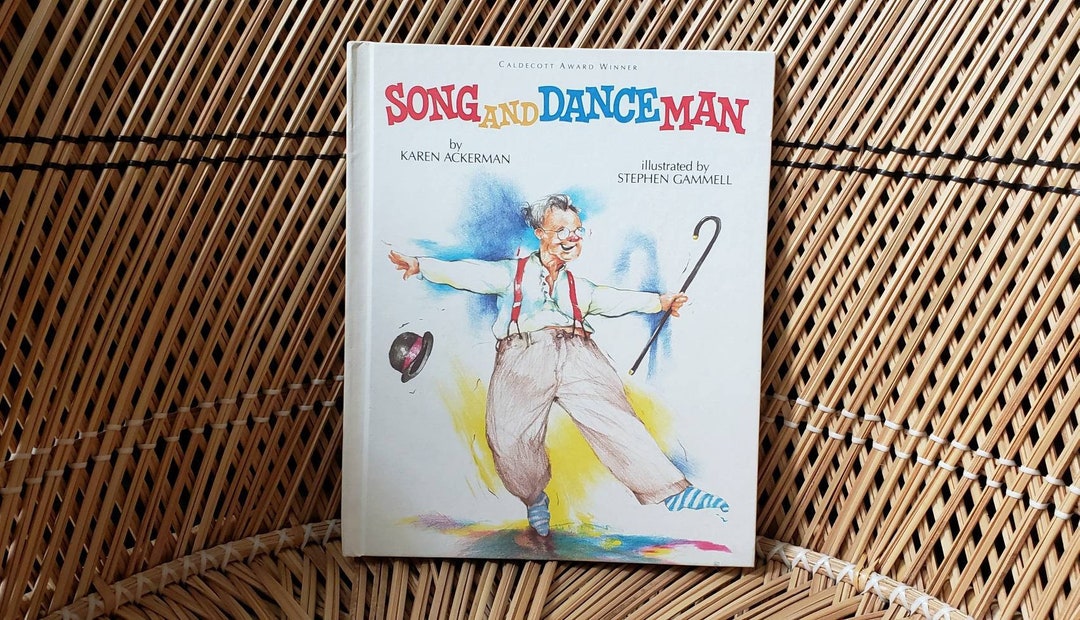 1988 Song and Dance Man by Karen Ackerman, Caldecott Award Winner - Etsy