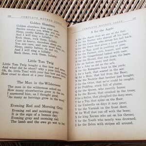 AS IS 1941 Mother Goose by Whitman Publishing, Hardcover - Etsy