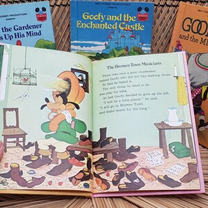 Vintage Goofy Books Set of 4 Disney's Wonderful World of Reading - Etsy