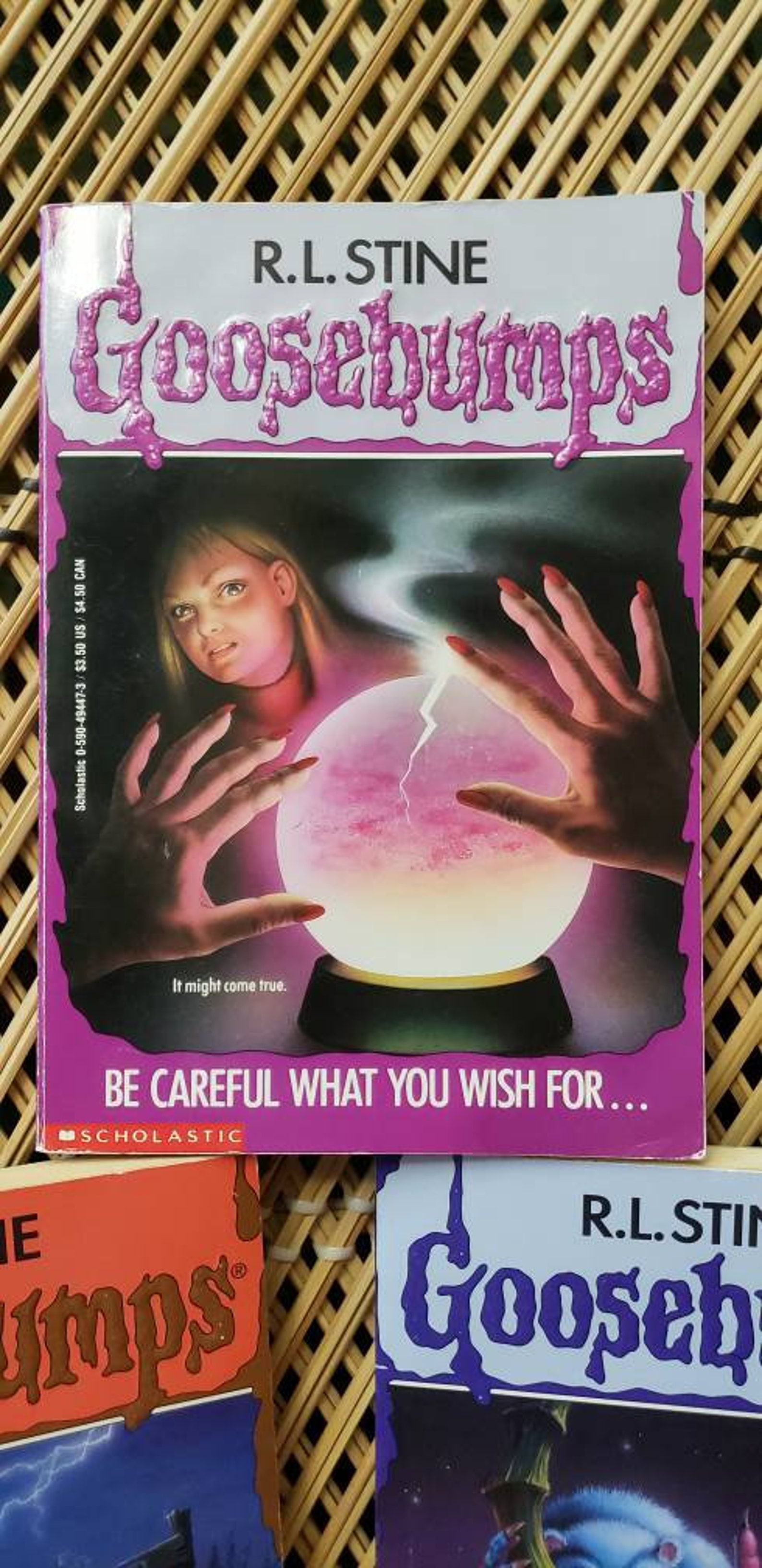 90s Goosebumps Books By R.L. Stein Scholastic Vintage | Etsy