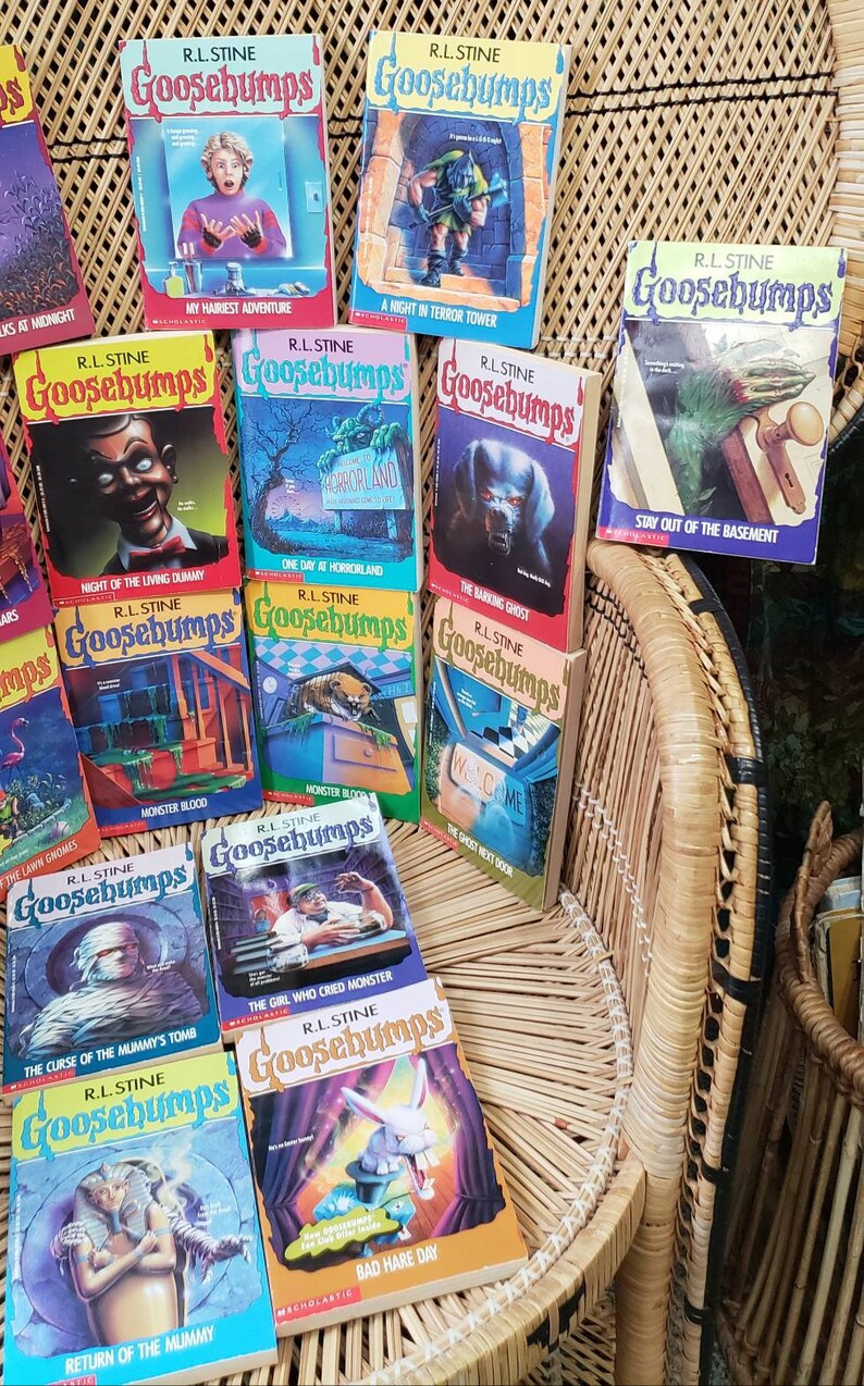90s Goosebumps Books by R.L. Stein Scholastic Buy 1 or All - Etsy