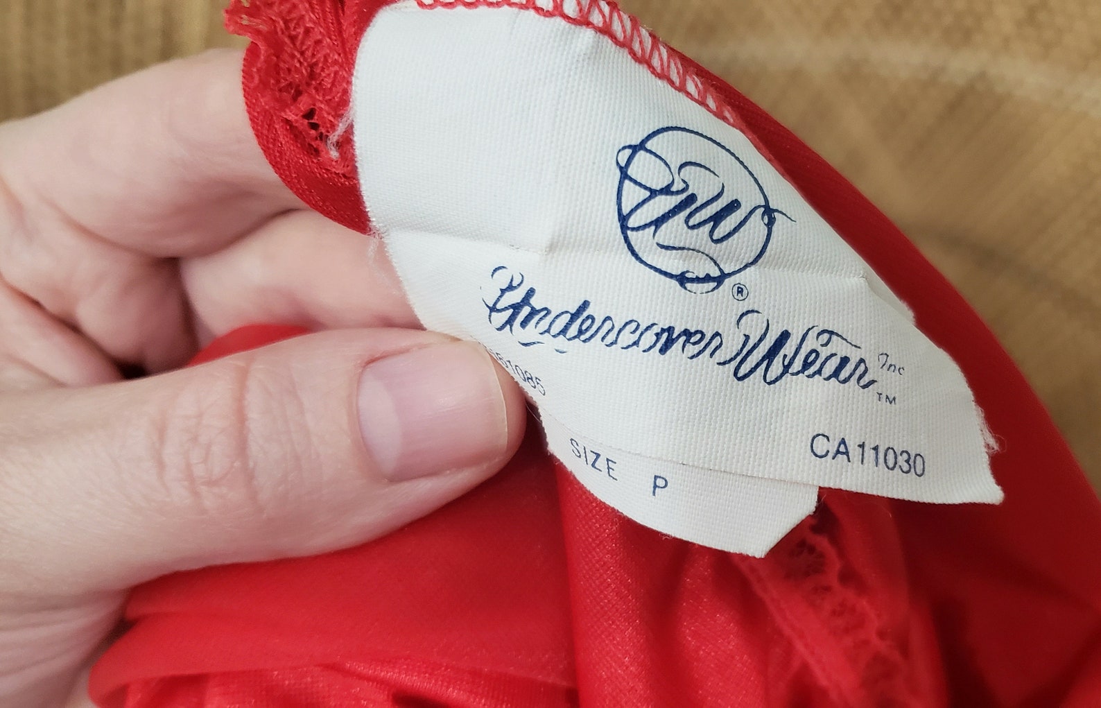 80s Red Nightgown by Undercover Wear, SM - Etsy