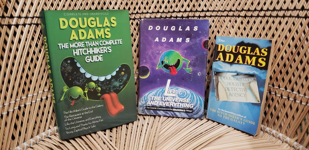 80s Douglas Adams Books Buy 1 or All - Etsy