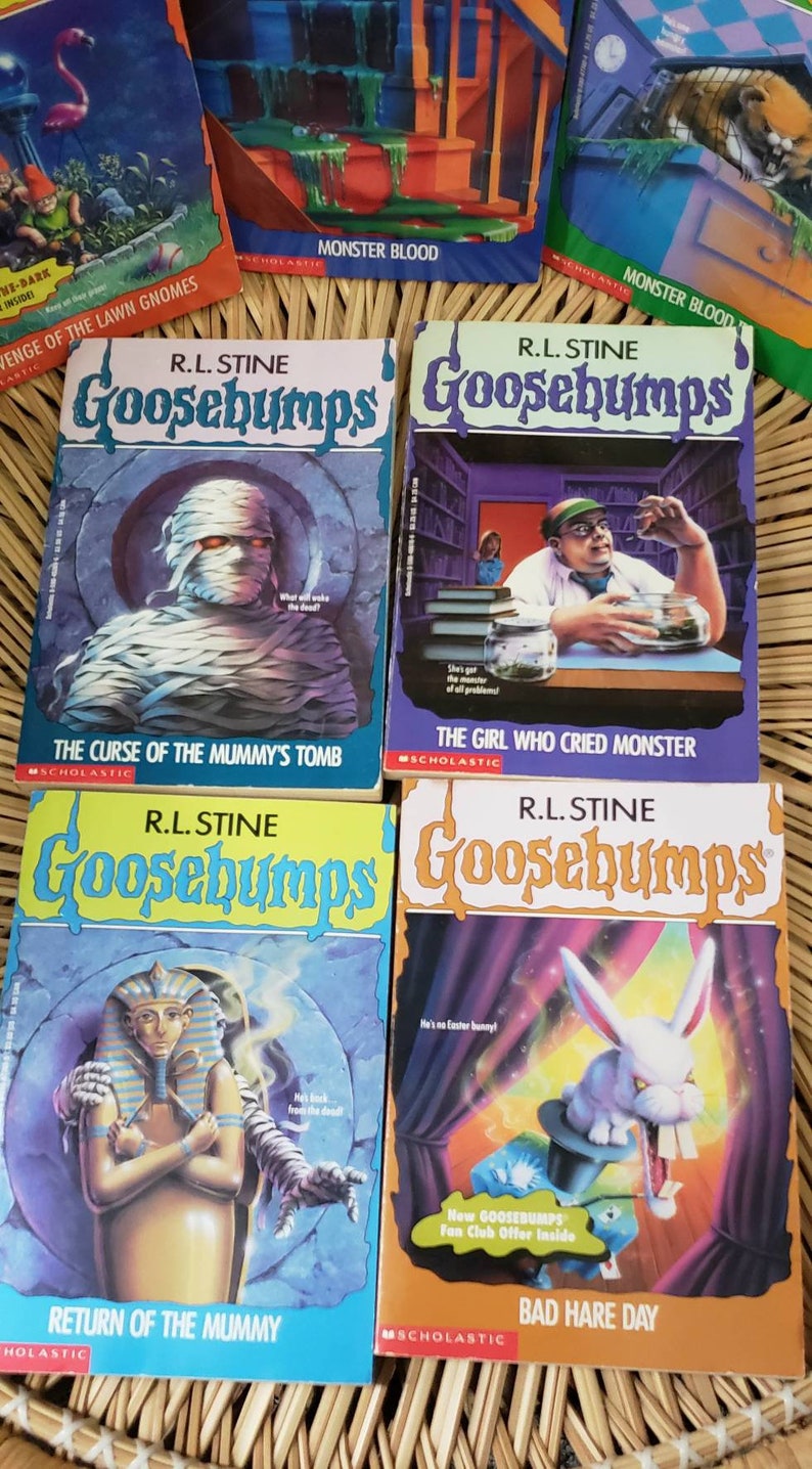 90s Goosebumps Books by R.L. Stein Scholastic Buy 1 or All - Etsy