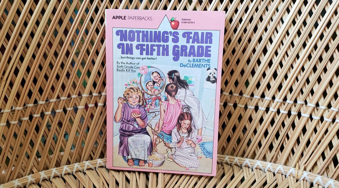 1981 Nothing's Fair in Fifth Grade, Apple Paperbacks - Etsy