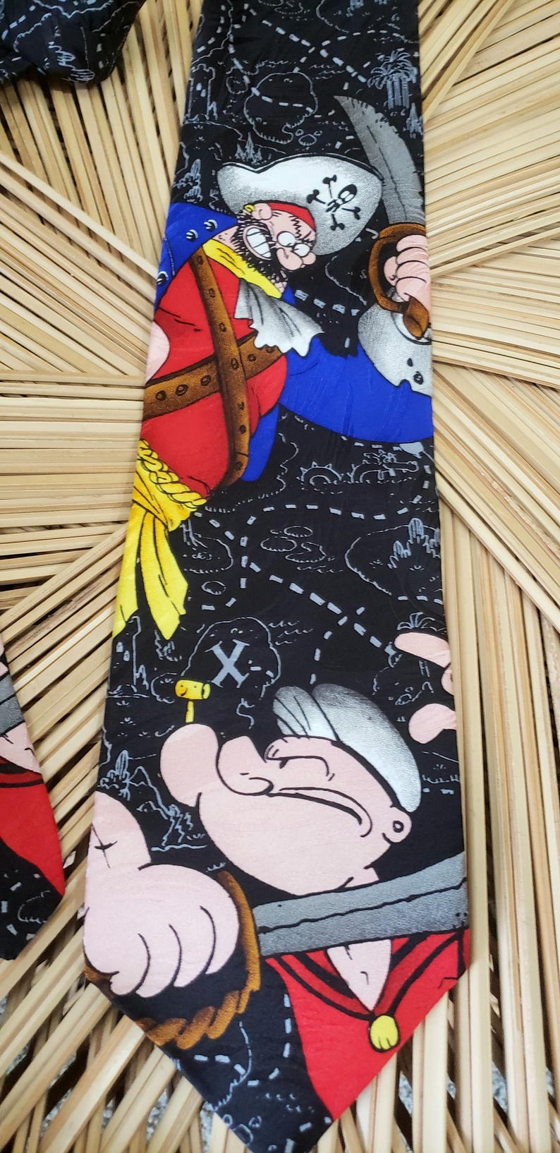 1993 Swashbuckling Popeye Necktie by RM Style - Etsy