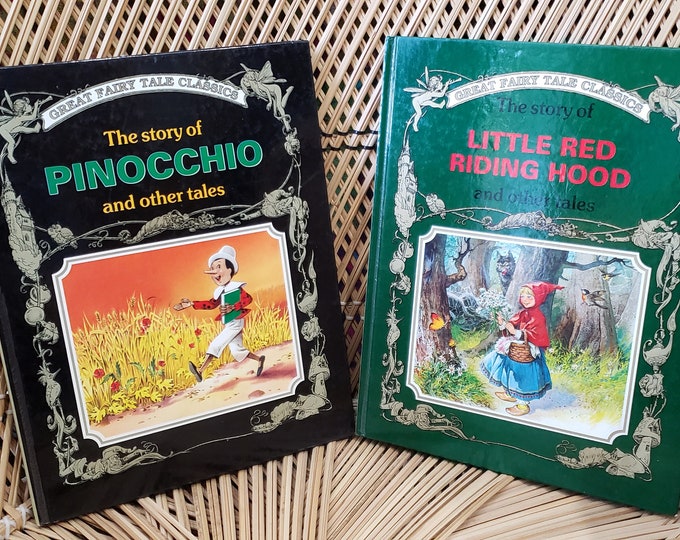 Vintage Great Fairy Tale Classics Set of 2 Books: the Story of ...