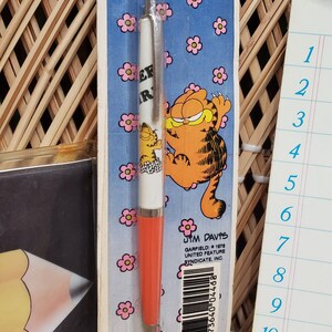 AS IS 1978 Garfield Desk Supplies Set of 9 - Etsy