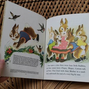 1970 Peter Rabbit by Beatrix Potter A Little Golden Book - Etsy