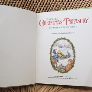 1990 the Golden Christmas Treasury - Etsy