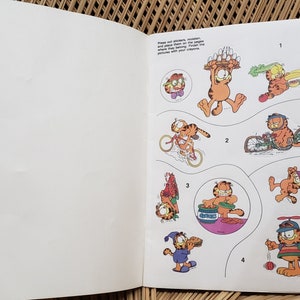 1988 Garfield Sticker Fun, Unused With All Stickers! - Etsy