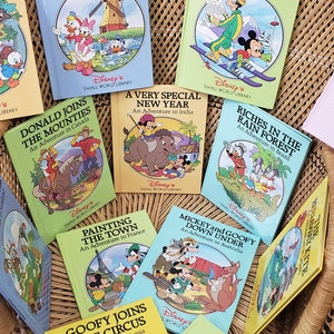 90s Disney's Small World Library Set of 15 - Etsy