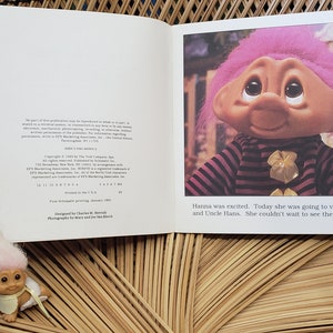 1993 the Norfin Trolls Too Many Trolls Book With Mini Baby Troll Doll ...