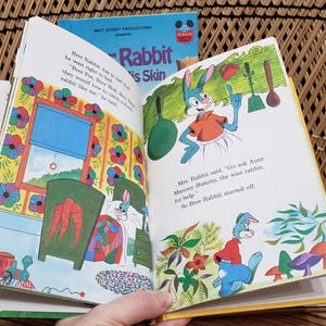 Vintage Brer Rabbit Books Set of 2 Disney's Wonderful World of Reading ...