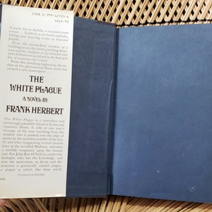 80s Frank Herbert Books Set of 2: the White Plague & the Lazarus Effect ...