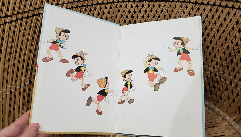 1973 Pinocchio and His Puppet Show Adventure Disney's Wonderful World ...