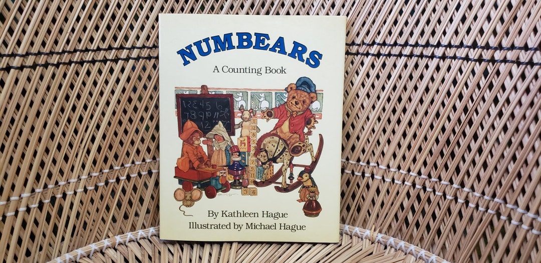 1986 Numbears A Counting Book by Kathleen Hague - Etsy