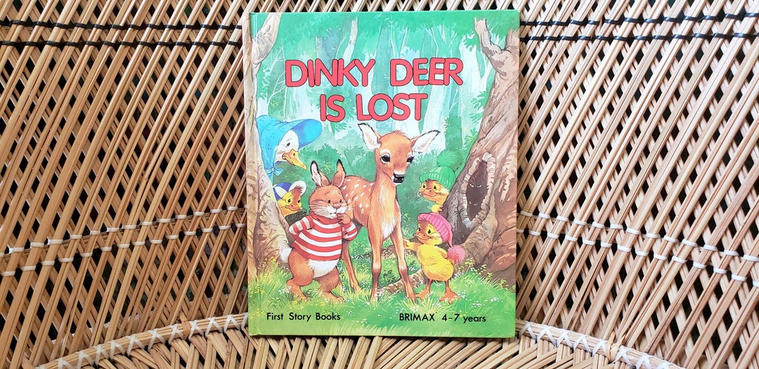 1987 Dinky Deer is Lost, First Story Books Brimax 4-7 Years - Etsy