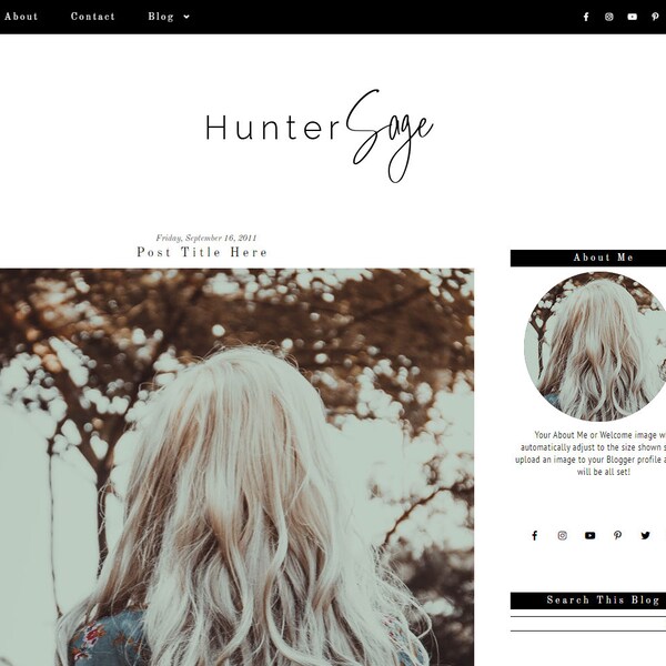 Blog Theme - Etsy