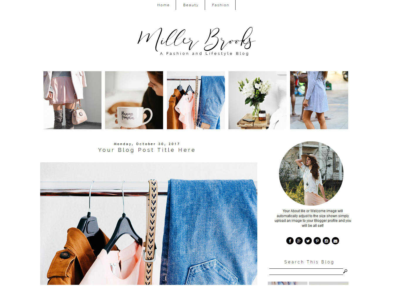 Chic Blogger Templates