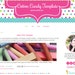 Premade Teacher Blogger Template Blog Template for Teachers Craft Blog ...