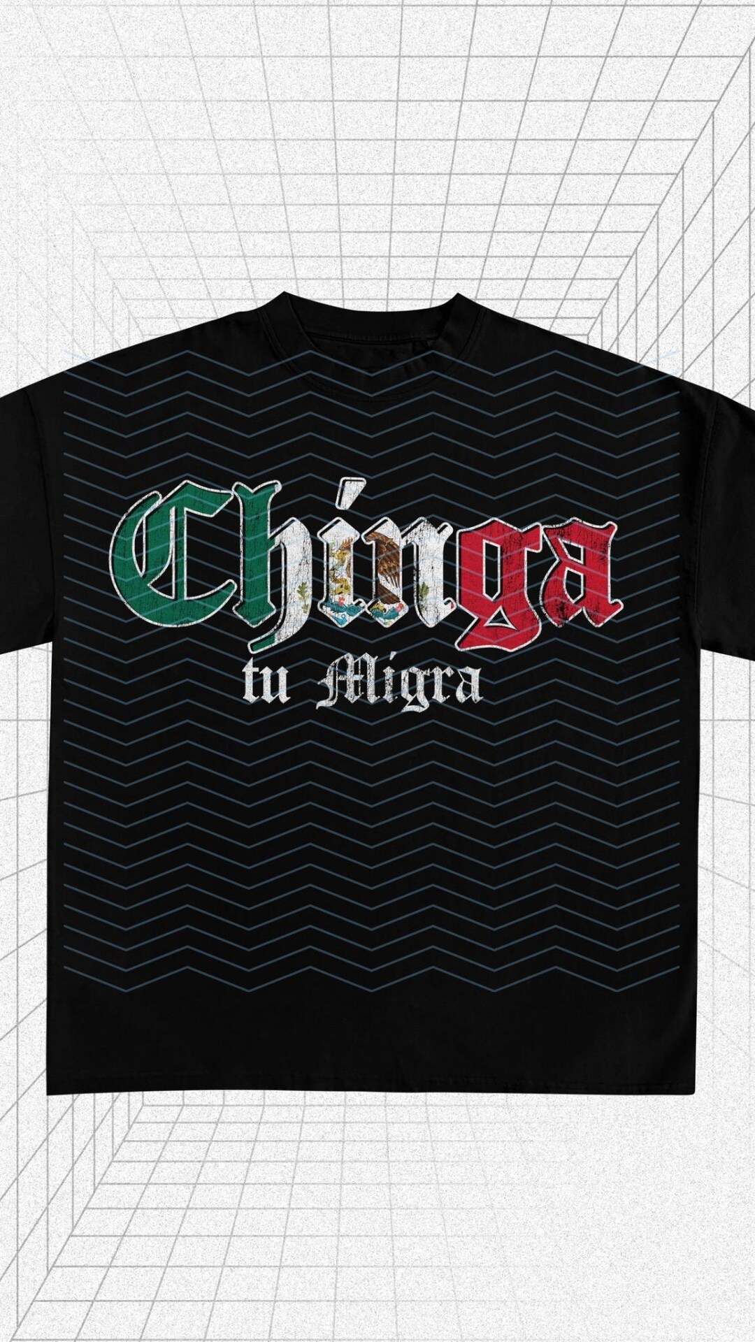 Mexican Flag Chinga Tu Migra PNG File Trump DTF SUBLIMATION - Etsy