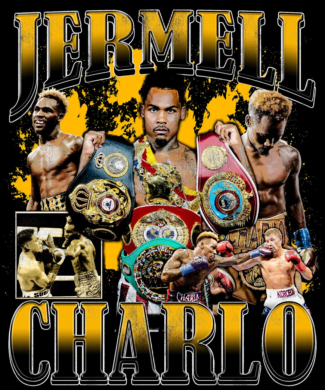 Jermell Charlo PNG File DTF Sublimation - Etsy