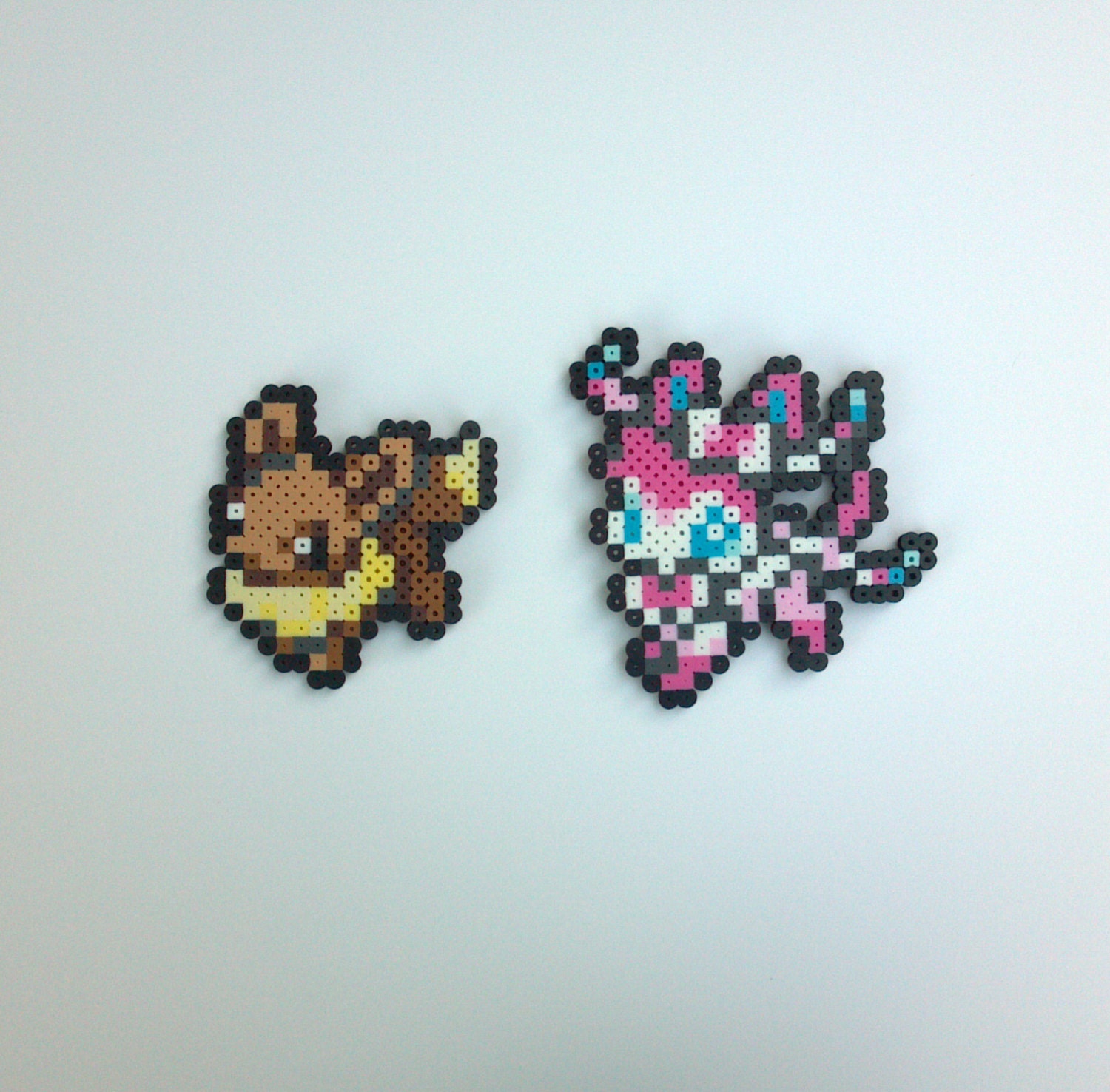 Pokemon Perler Bead Sprites Eeveelutions Eevee Jolteon Etsy