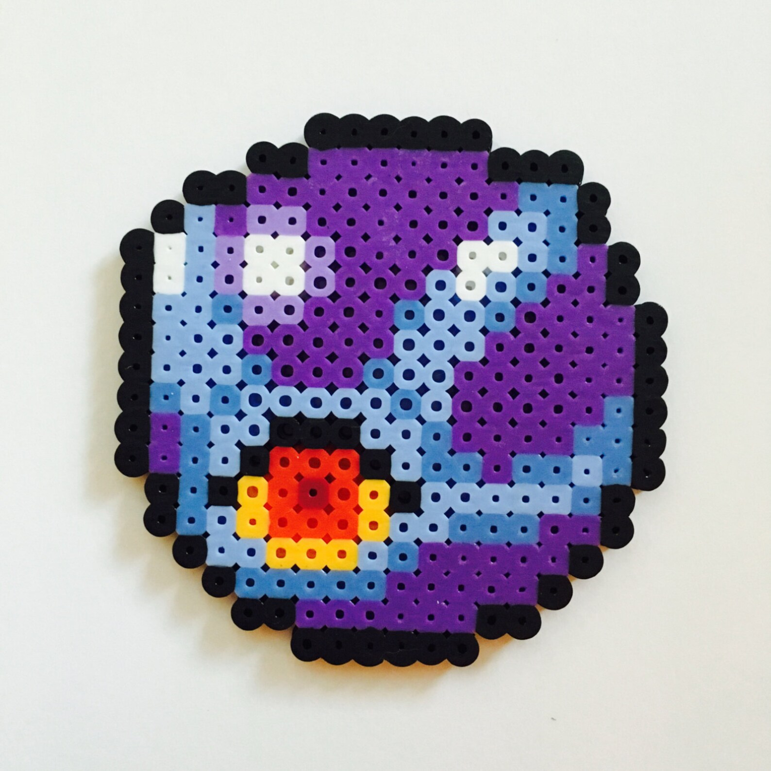 Large Pokeball Perler Bead Sprite Pokemon Inspired Kandi Art | Etsy