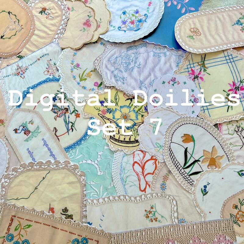 Digital Doily - Etsy