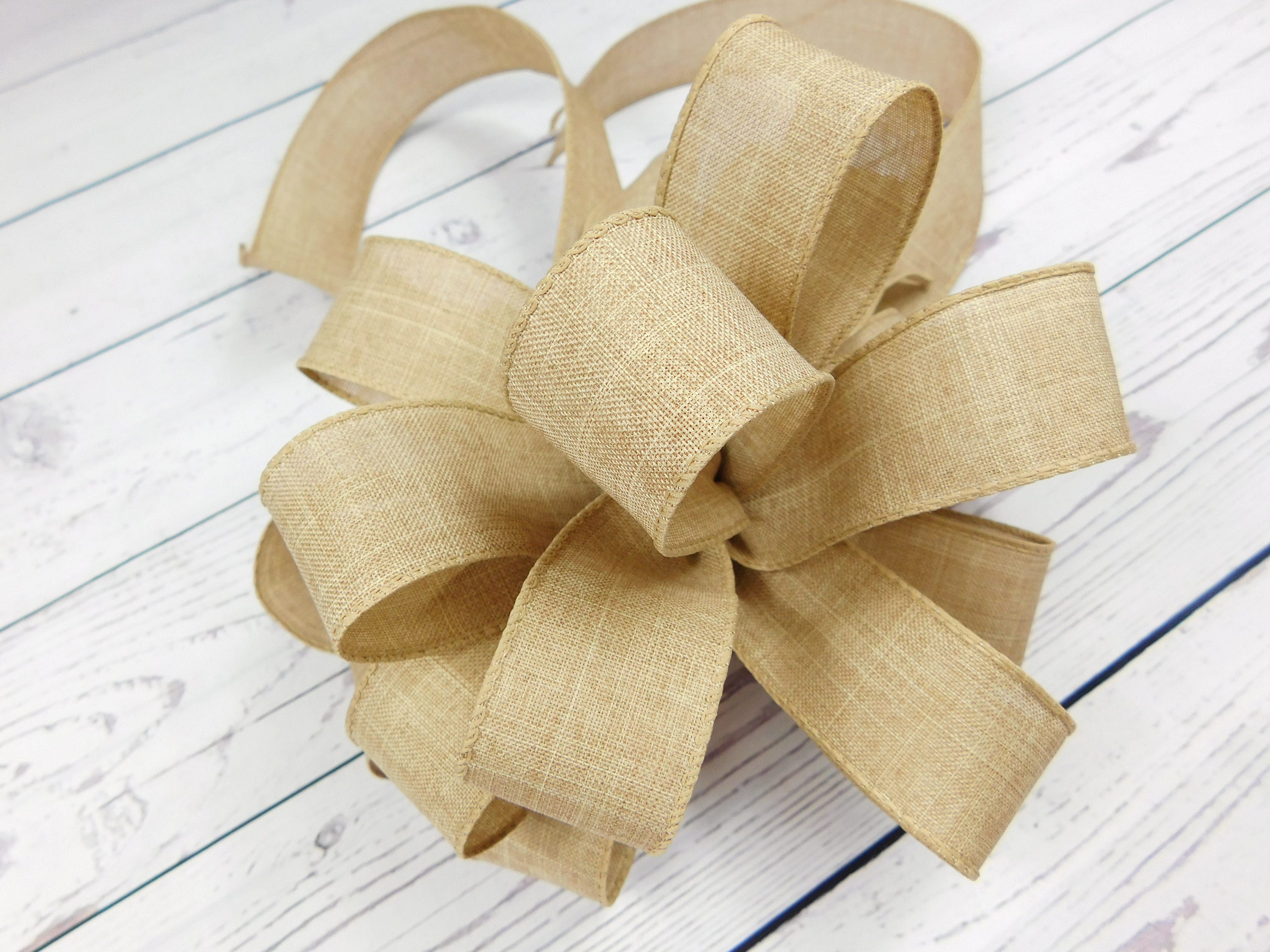 Farmhouse Bow Everyday Bow Farmhouse Decor Rustic Bow | Etsy