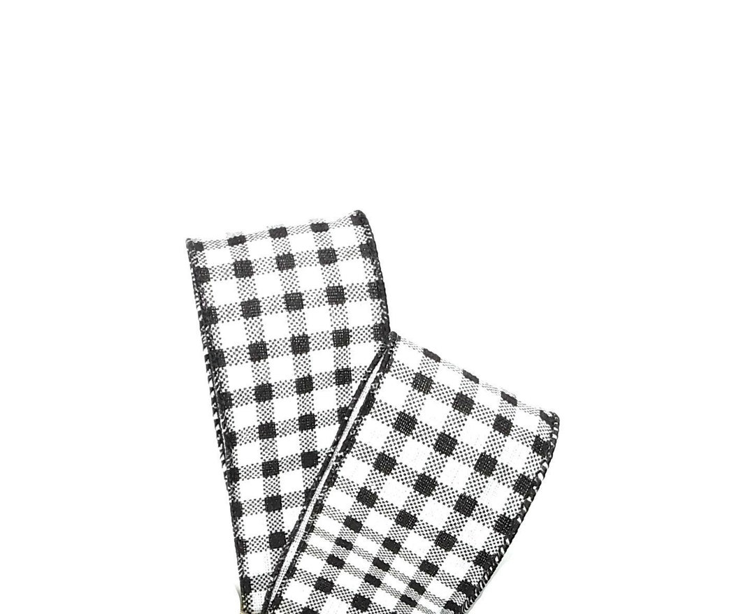 Buffalo Check Ribbon, Buffalo Check, Farmhouse Ribbon, Buffalo Ribbon ...