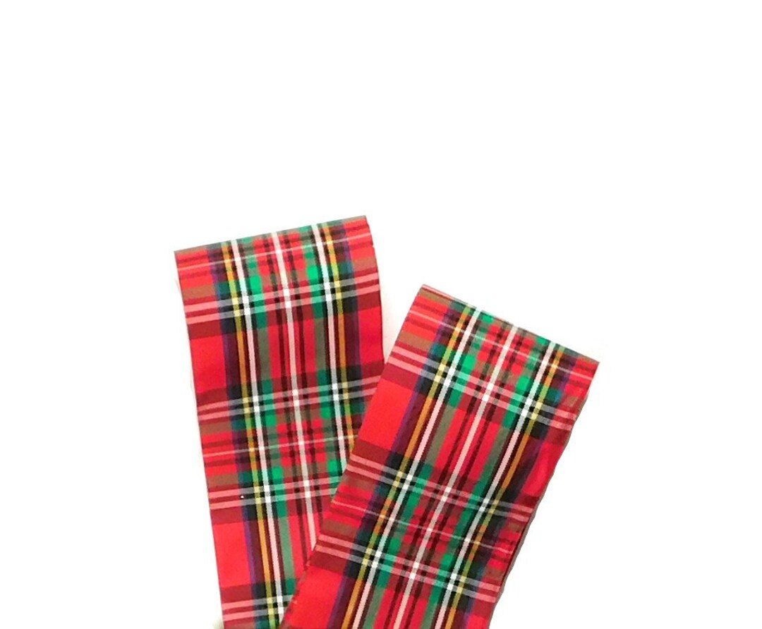 Tartan Ribbon, Outdoor Ribbon, Weatherproof Ribbon, Waterproof Ribbon ...